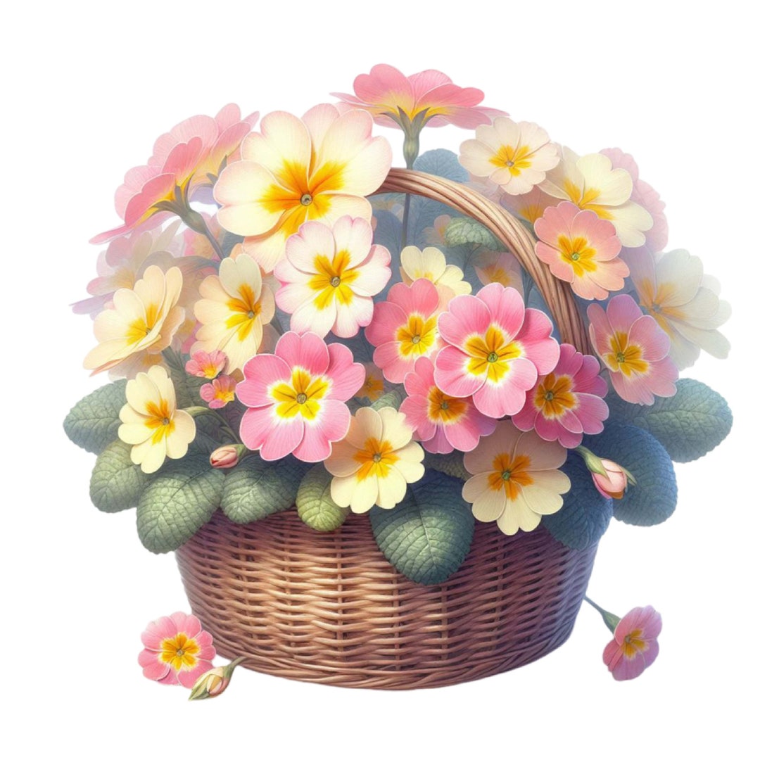 Car Sticker Watercolor Primrose Flowers Sticker Weatherproof Outdoor ...