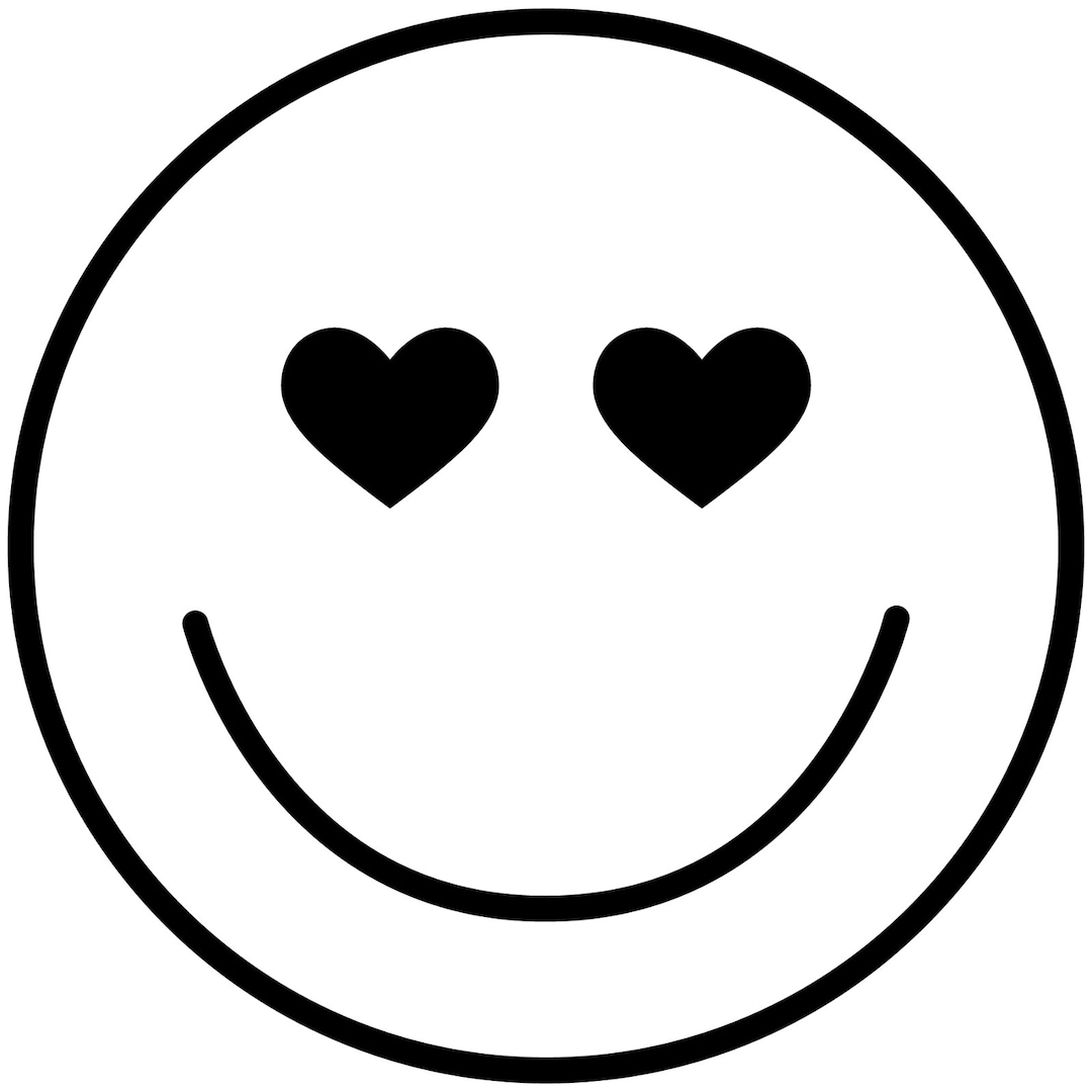 Car Sticker Happy Face Sticker Weatherproof Outdoor Vinyl - Etsy