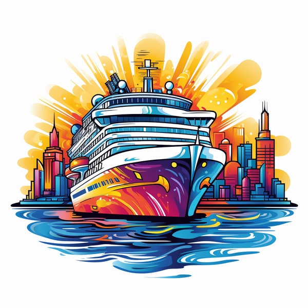 Cruise Ship Stickers - Etsy