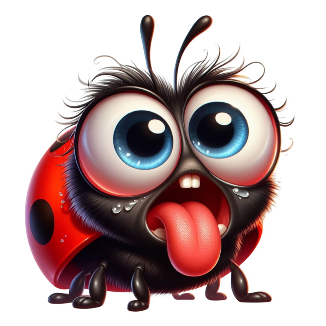 Ladybug Sticker Watercolor Sticker With Ladybug Motif Wall Sticker Car ...