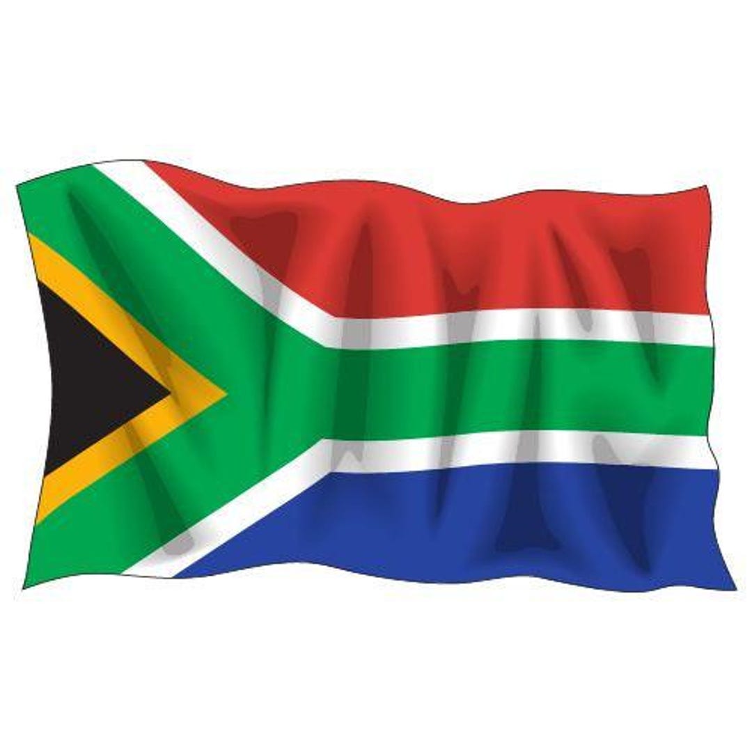 South Africa Flag Sticker National Flag Sticker Car Sticker Wall ...