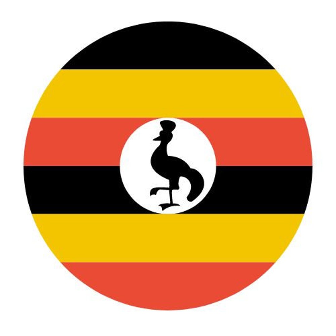 Flag Uganda Flag Sticker Personalizable Outdoor Vinyl Sticker - Etsy