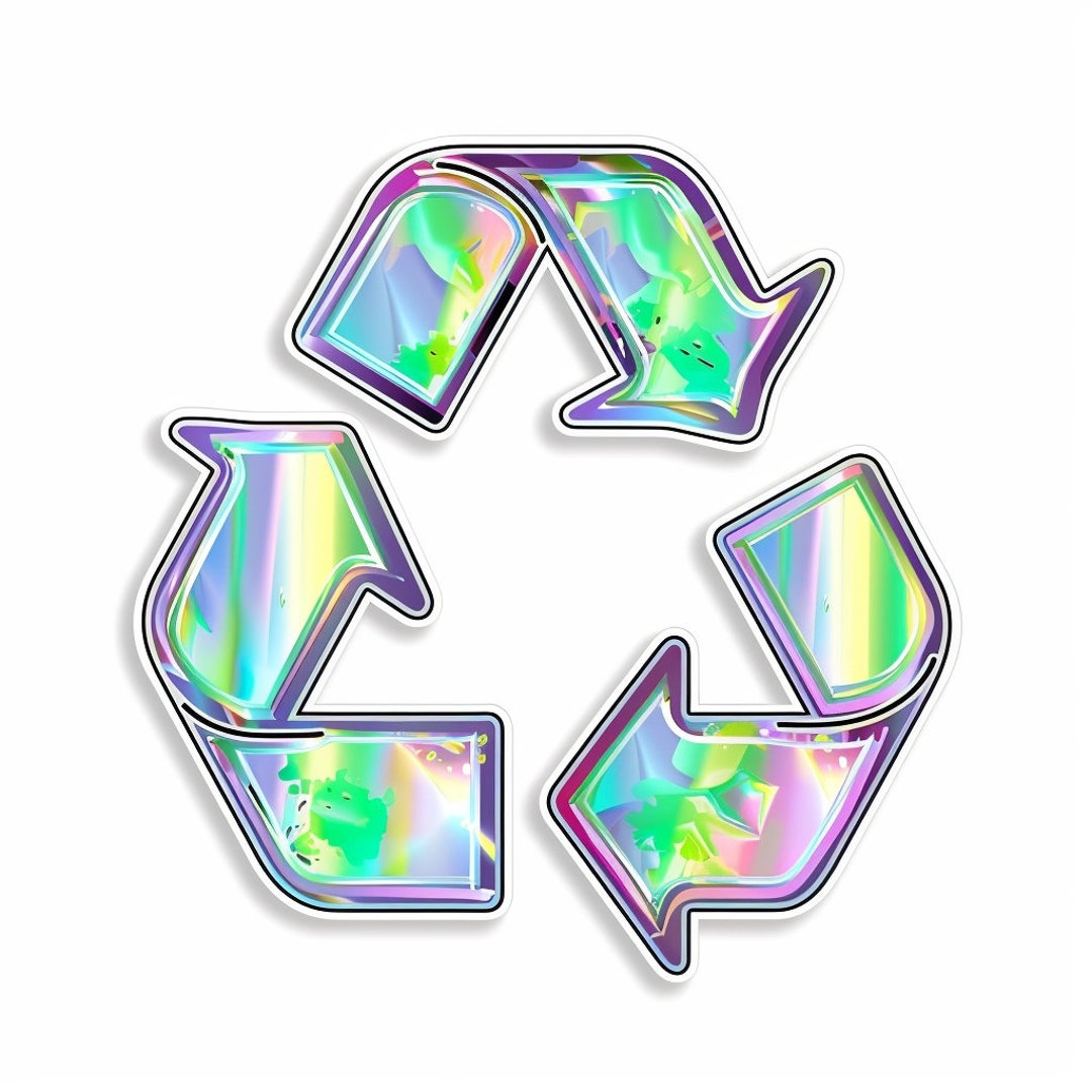 Car Sticker Recycling Symbol Sticker Weatherproof Outdoor Vinyl - Etsy
