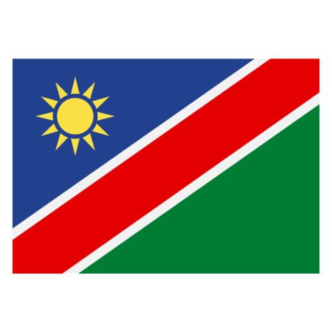 Car Sticker Flag Namibia Flag Sticker Weatherproof Outdoor Vinyl ...