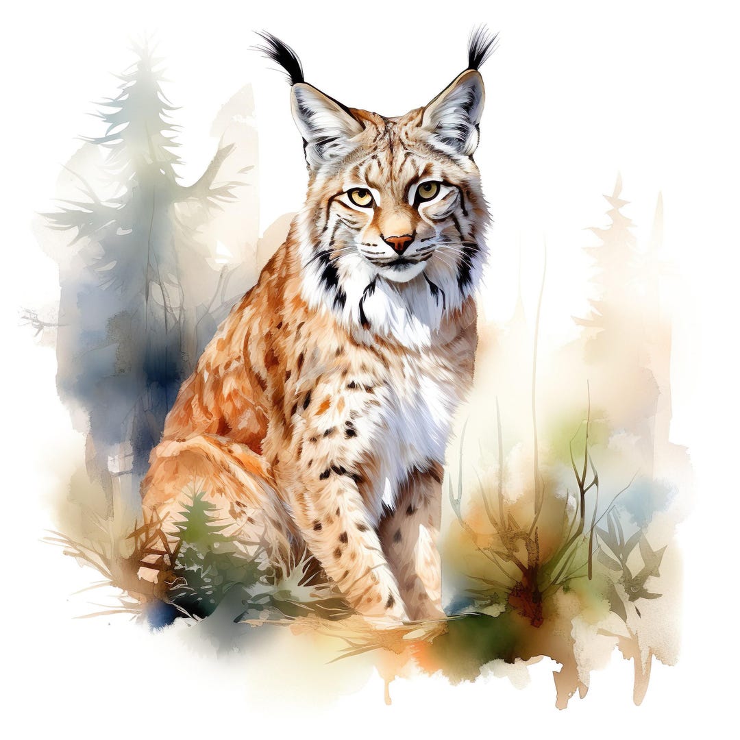 Lynx Sticker Wild Animal Sticker Animal Motif Car Sticker Wall Sticker ...