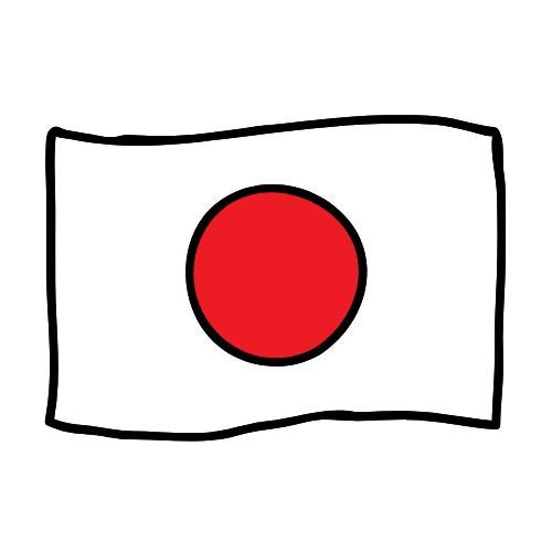 Car Sticker Sticker Flag Japan Flag Sticker - Etsy