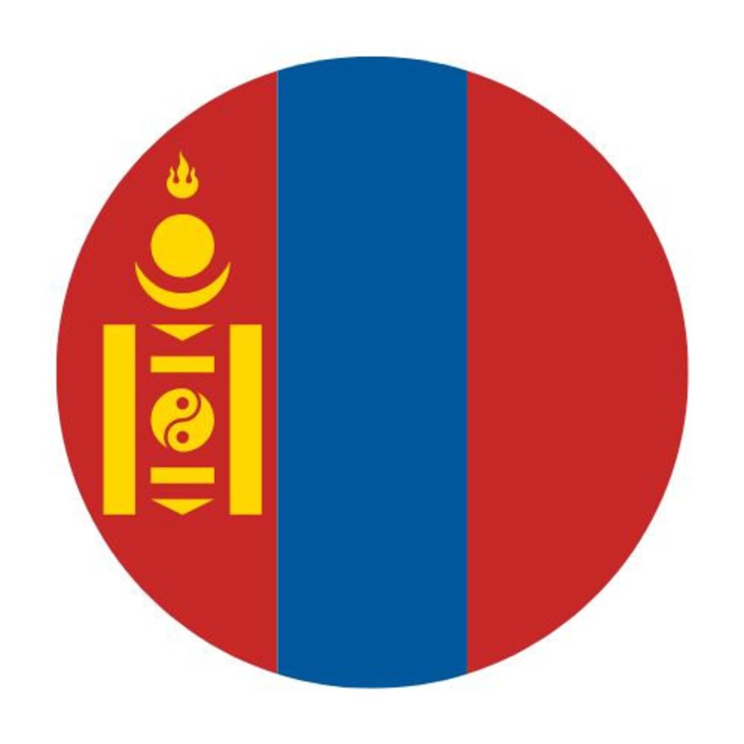Car Sticker Flag Mongolia Flag Sticker Weatherproof Outdoor Vinyl ...