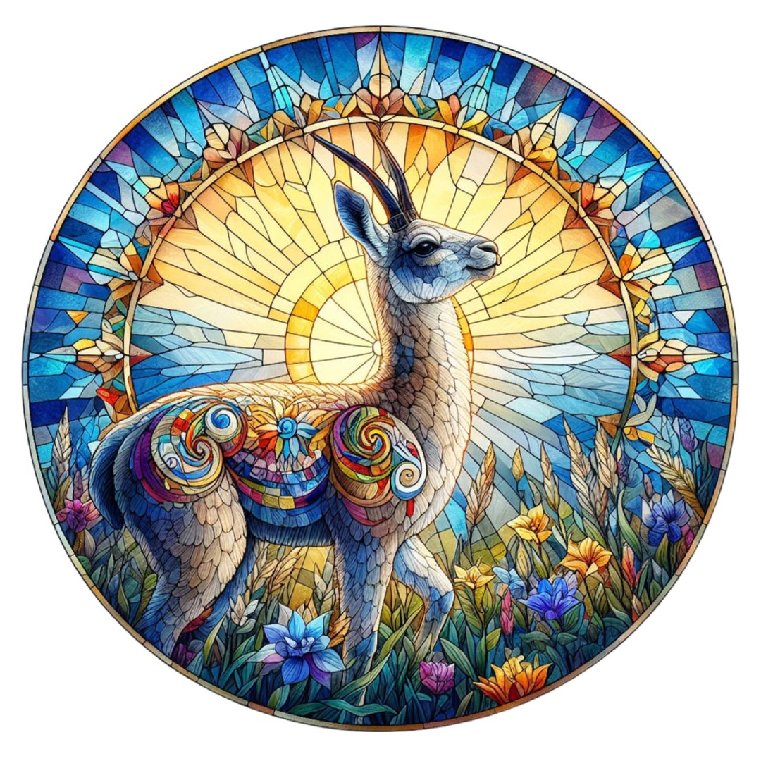 Car Sticker Stained Glass Animals Sticker Weatherproof Outdoor Vinyl - Etsy