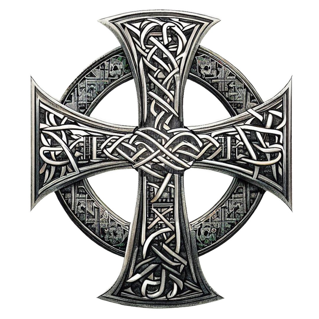 Bumper Sticker Celtic Cross Sticker - Etsy