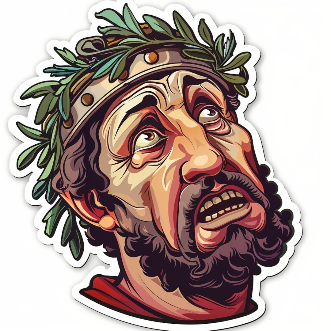 Car Sticker Julius Caesar Sticker Weatherproof Outdoor Vinyl - Etsy