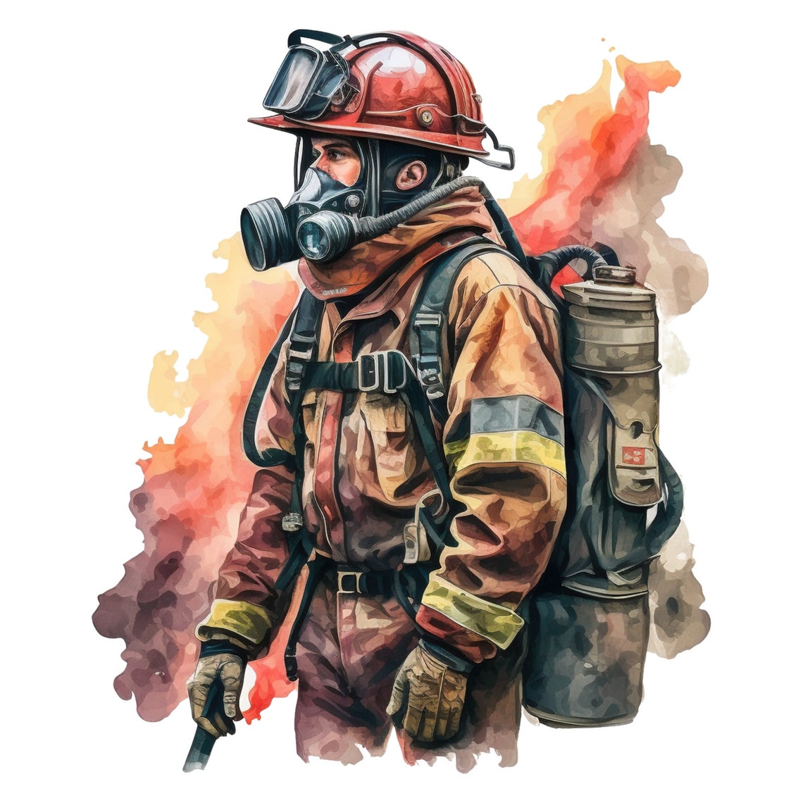 Bumper Sticker Sticker Fire Department Sticker - Etsy