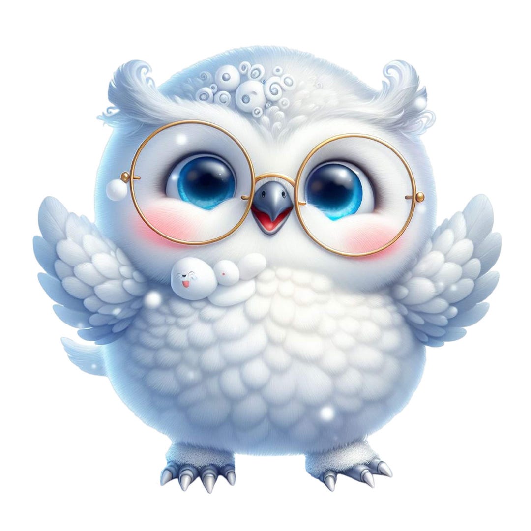 Snowy Owl Sticker Personalizable Outdoor Uv-resistant Vinyl Sticker ...