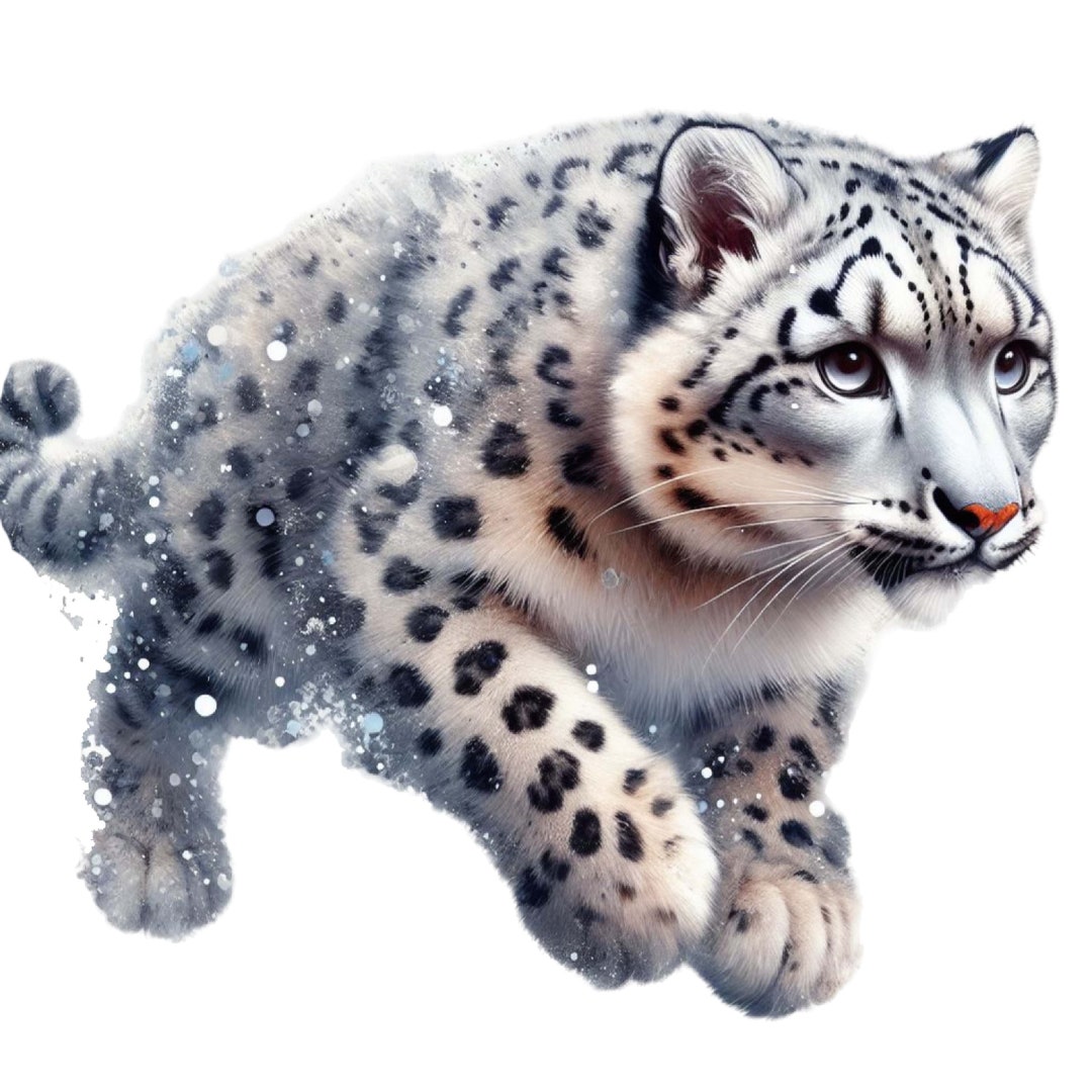 Car Sticker Snow Leopard Weatherproof Outdoor Sticker Vinyl - Etsy