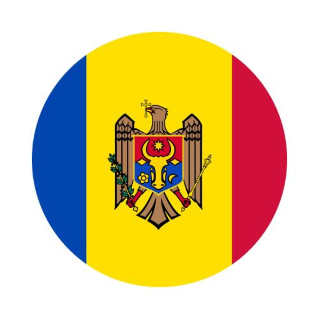 Car Sticker Flag Moldova Flag Sticker Weatherproof Outdoor Vinyl ...