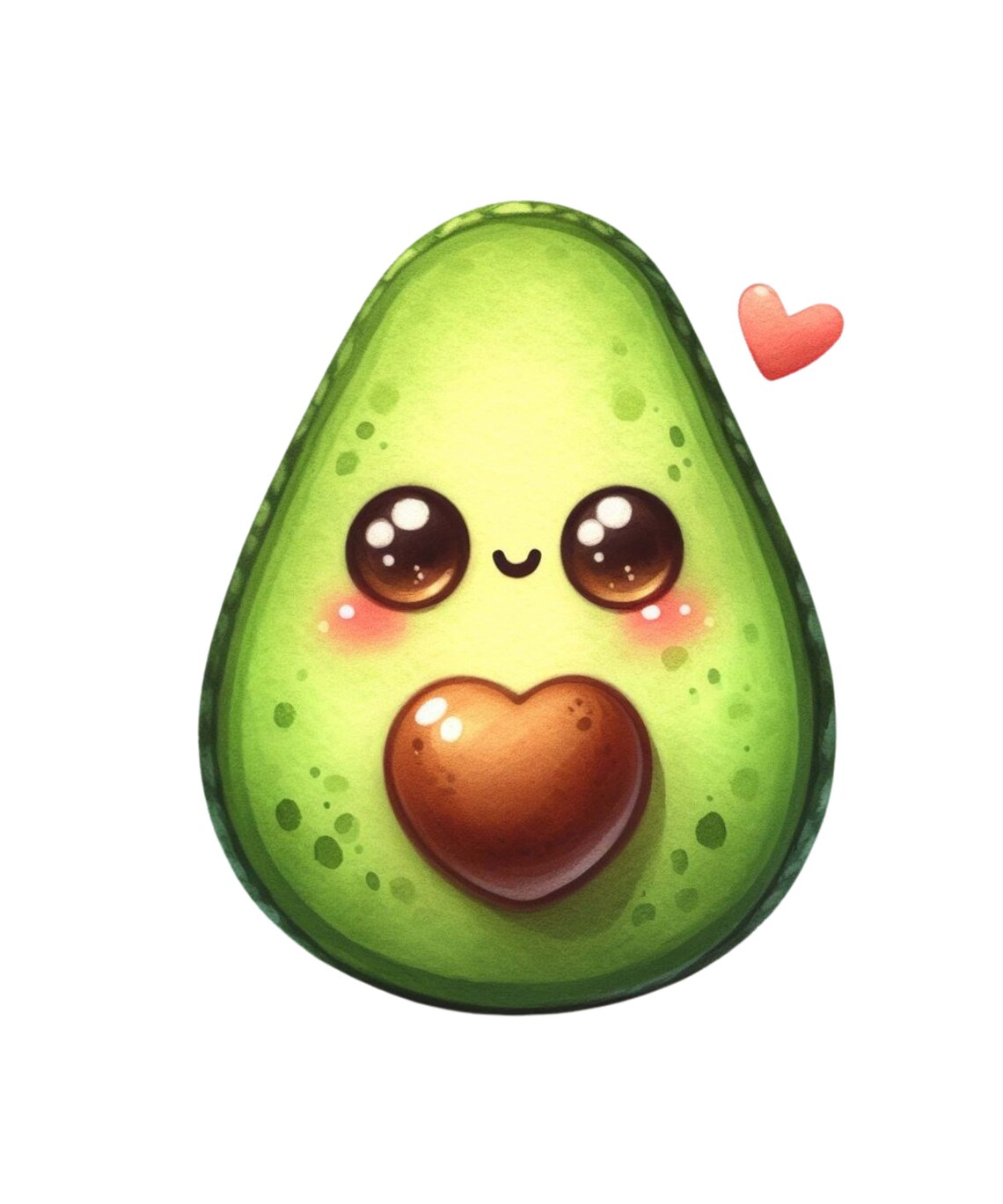 Car Sticker Cute Avocado Weatherproof Outdoor Sticker Vinyl - Etsy
