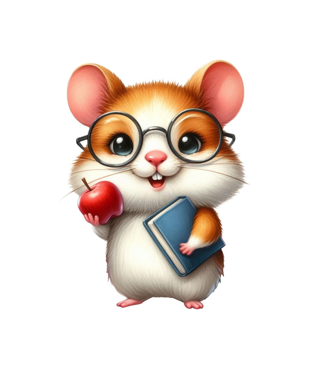 Funny Cartoon Mouse Sticker – Funny Mouse Sticker – Humor Animal Motif ...
