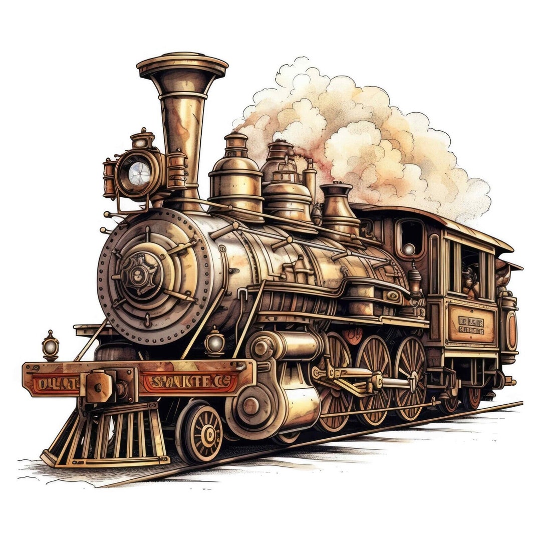 Car Sticker Locomotive Sticker Weatherproof Outdoor Uv-resistant Vinyl ...