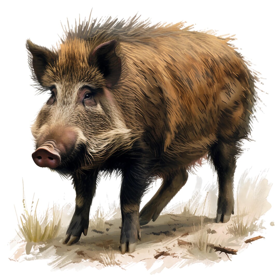 Wild Boar Sticker Set Multipack 9 X 9 Cm Car Stickers Boar Hunter Gift ...