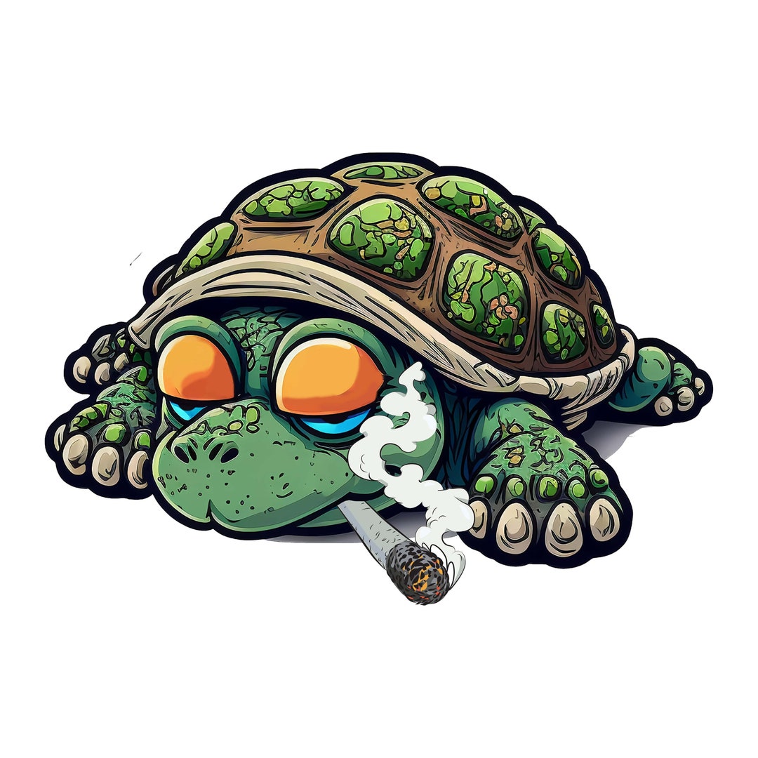 Car Sticker Smoking Weed Animals Sticker Weatherproof Outdoor Vinyl - Etsy