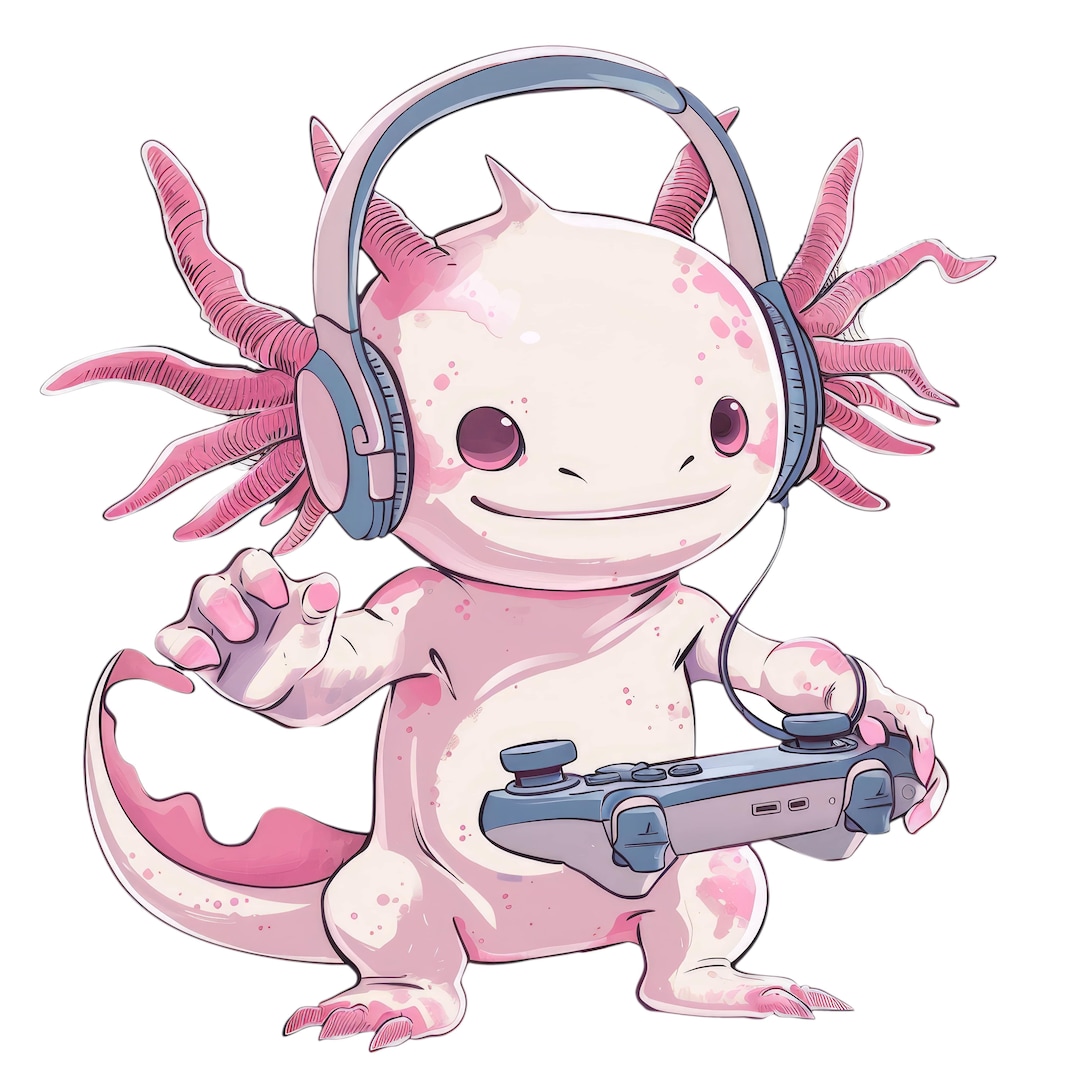 Autoaufkleber Axolotl Gaming Aufkleber Wetterfester Outdoor Uv ...