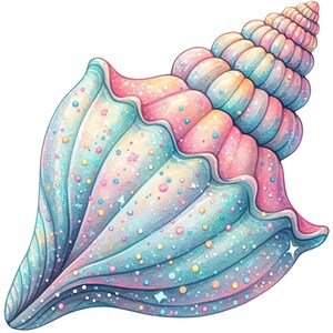 Car Sticker Sparkling Shell Sticker Weatherproof Outdoor Vinyl Sticker ...