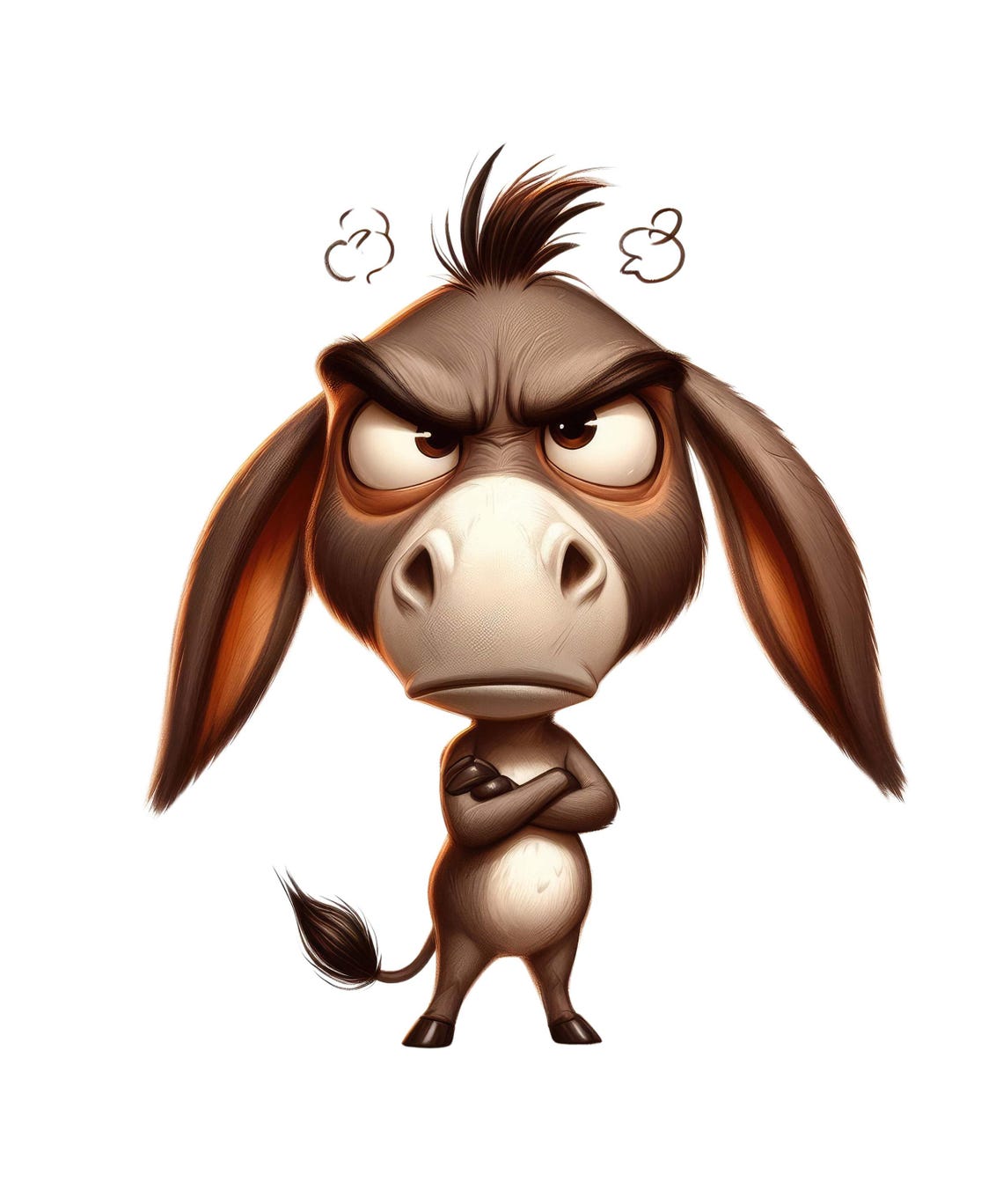 Funny Cartoon Donkey Sticker Customizable Outdoor Vinyl Sticker - Etsy