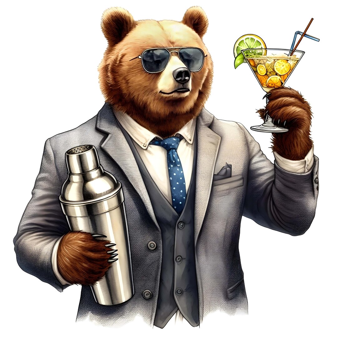 Car Sticker Animal Bartender Sticker Weatherproof Outdoor Vinyl - Etsy