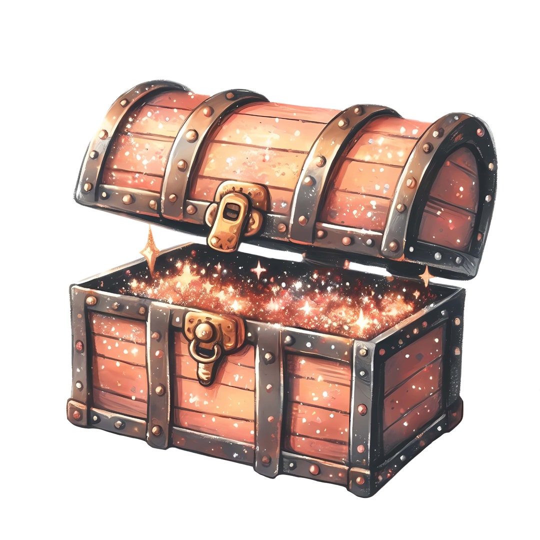 Car Sticker Treasure Chest Sticker Weatherproof Outdoor Vinyl - Etsy