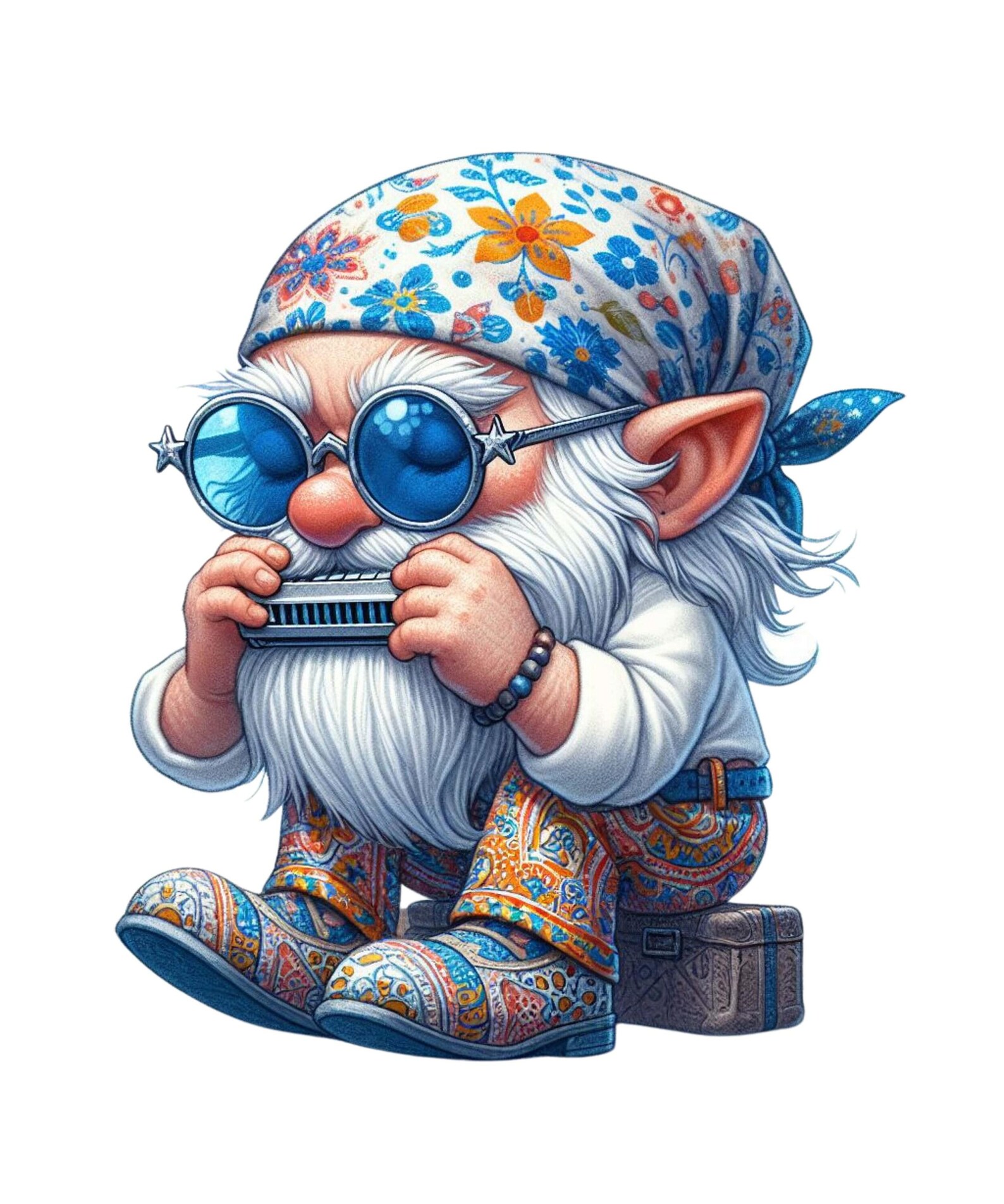 Dwarves Playing Instruments Sticker Personalizable Outdoor Vinyl ...
