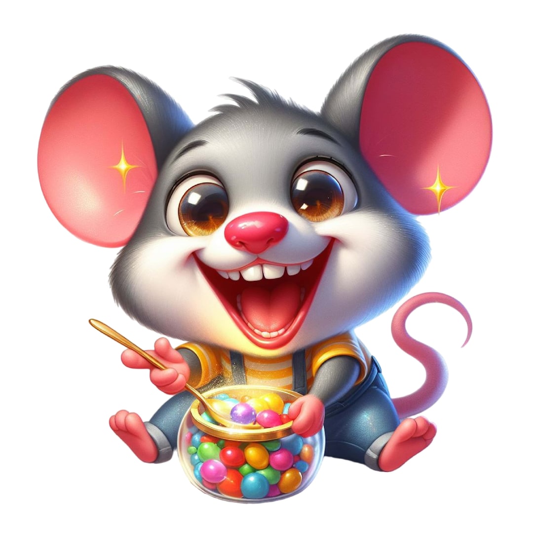 Car Sticker Funny Mouse Sticker Weatherproof Outdoor Uv-resistant Vinyl ...