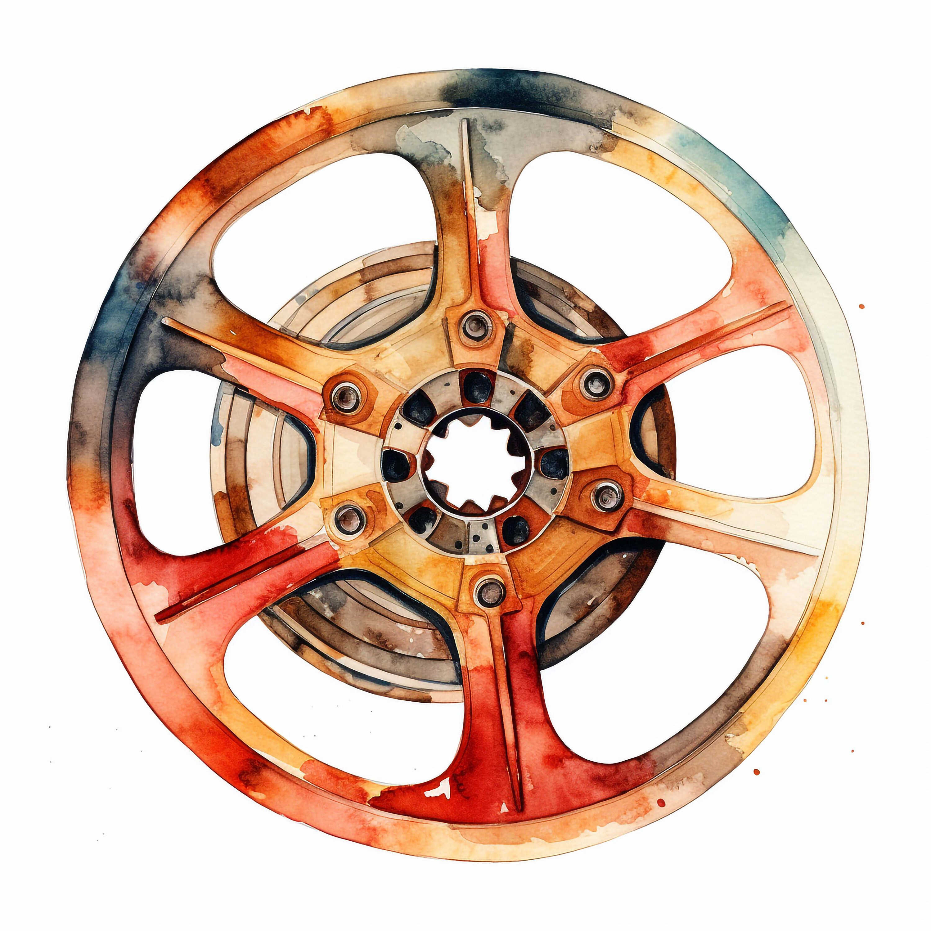 Car Sticker Watercolor Film Roll Sticker Weatherproof Outdoor Vinyl - Etsy