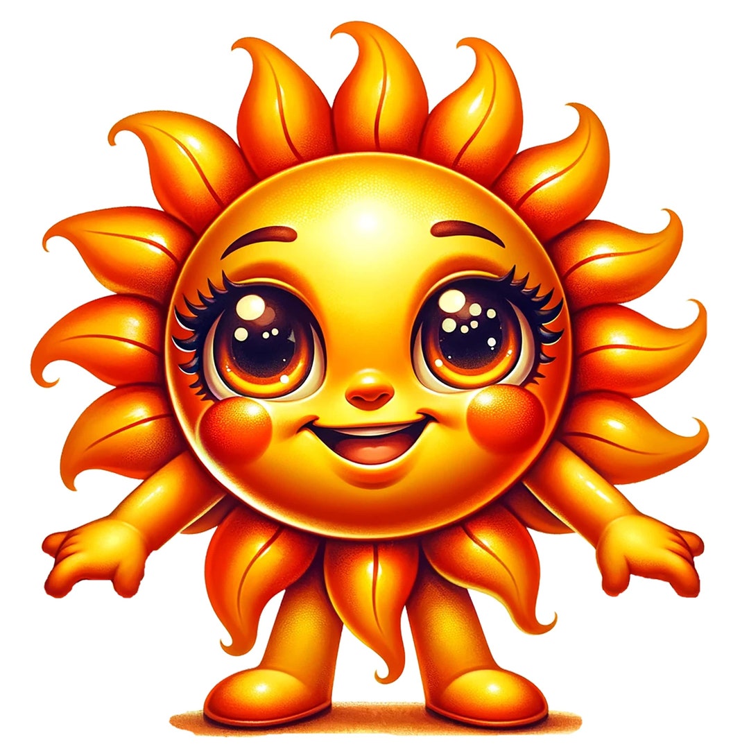 Car Sticker Retro Sun Sticker Weatherproof Outdoor Vinyl - Etsy