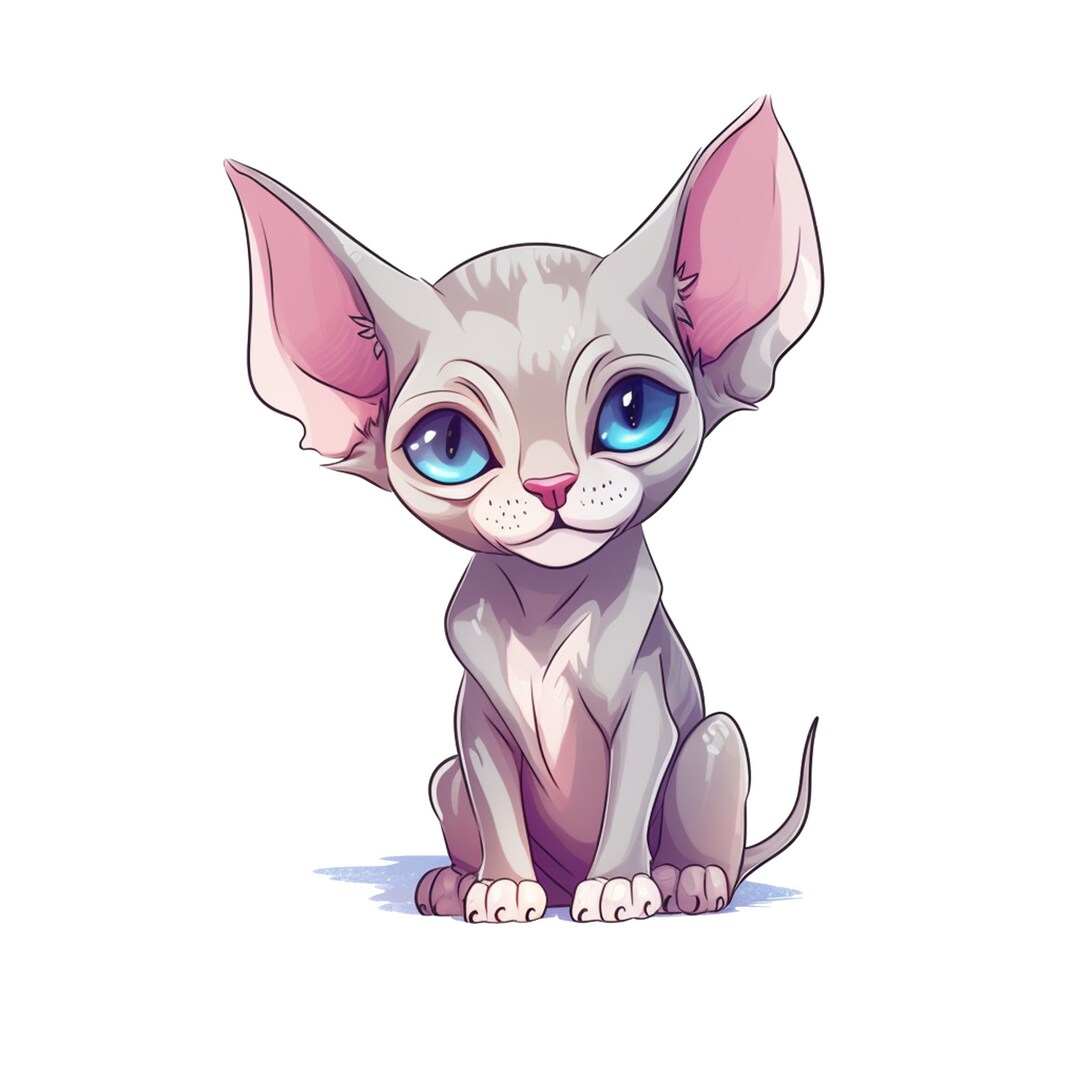 Car Sticker Sphynx Cat Sticker Weatherproof Outdoor Vinyl - Etsy