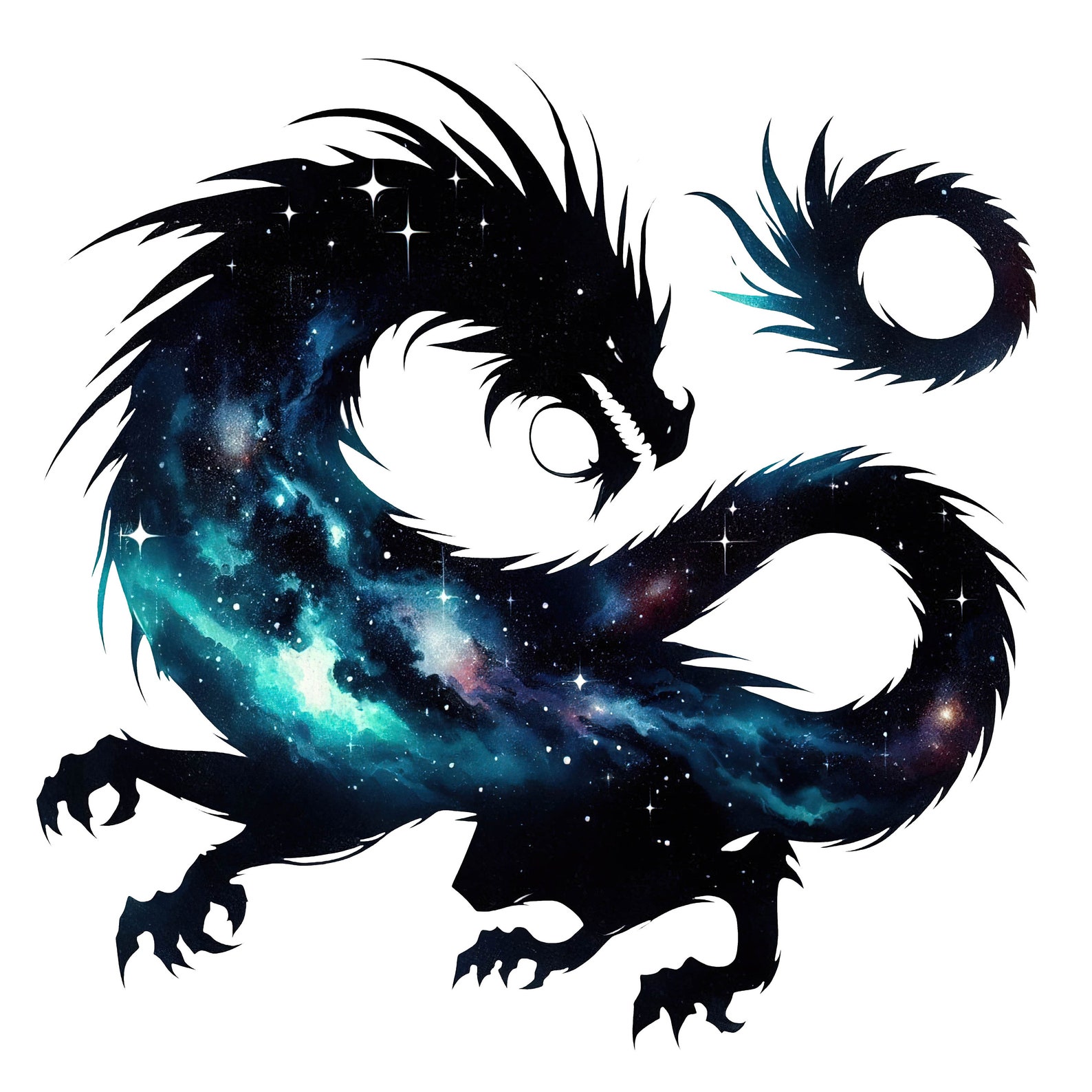 Car Sticker Galaxy Animal Sticker Weatherproof Outdoor Vinyl - Etsy