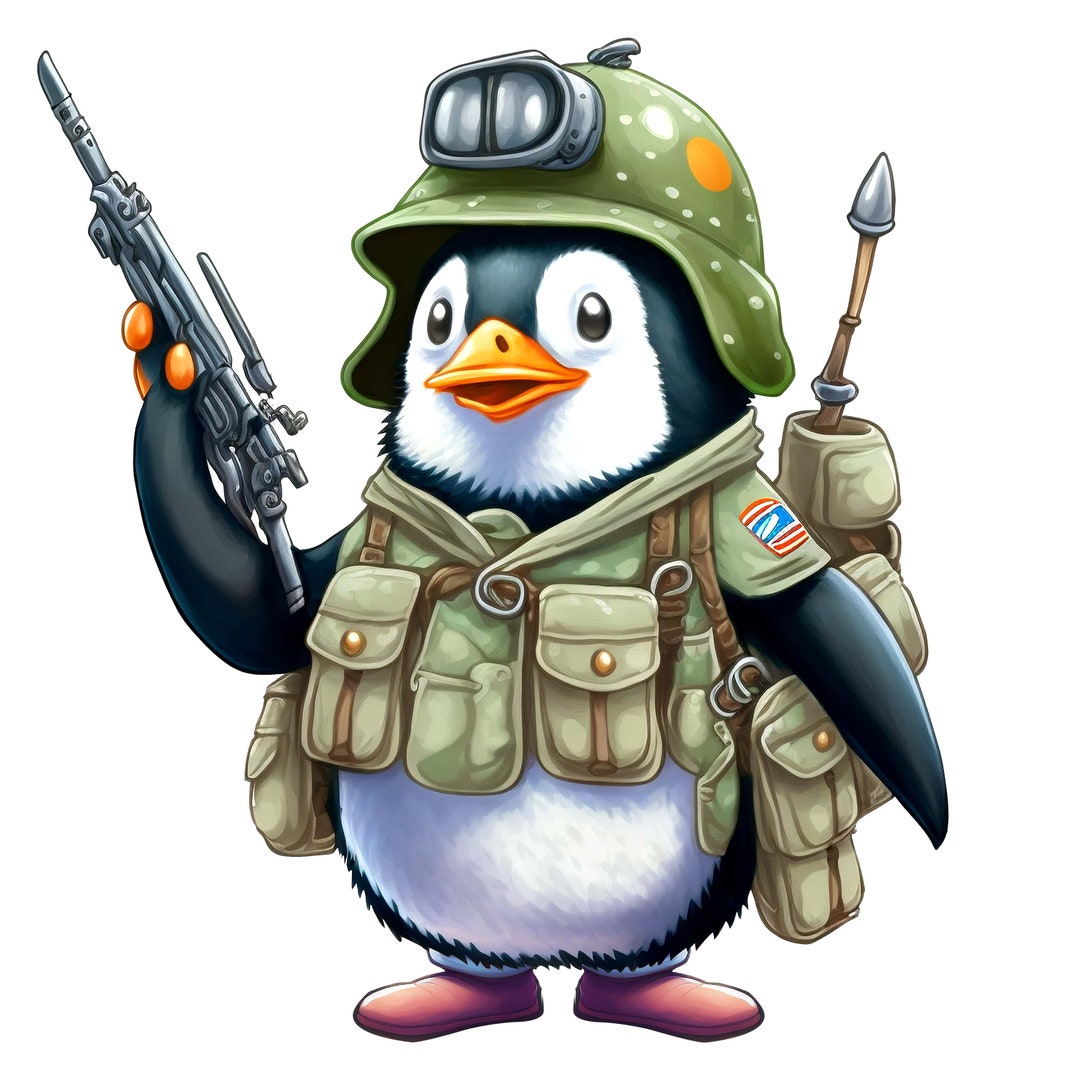 Car Sticker Cute Penguin Sticker Weatherproof Outdoor Vinyl - Etsy