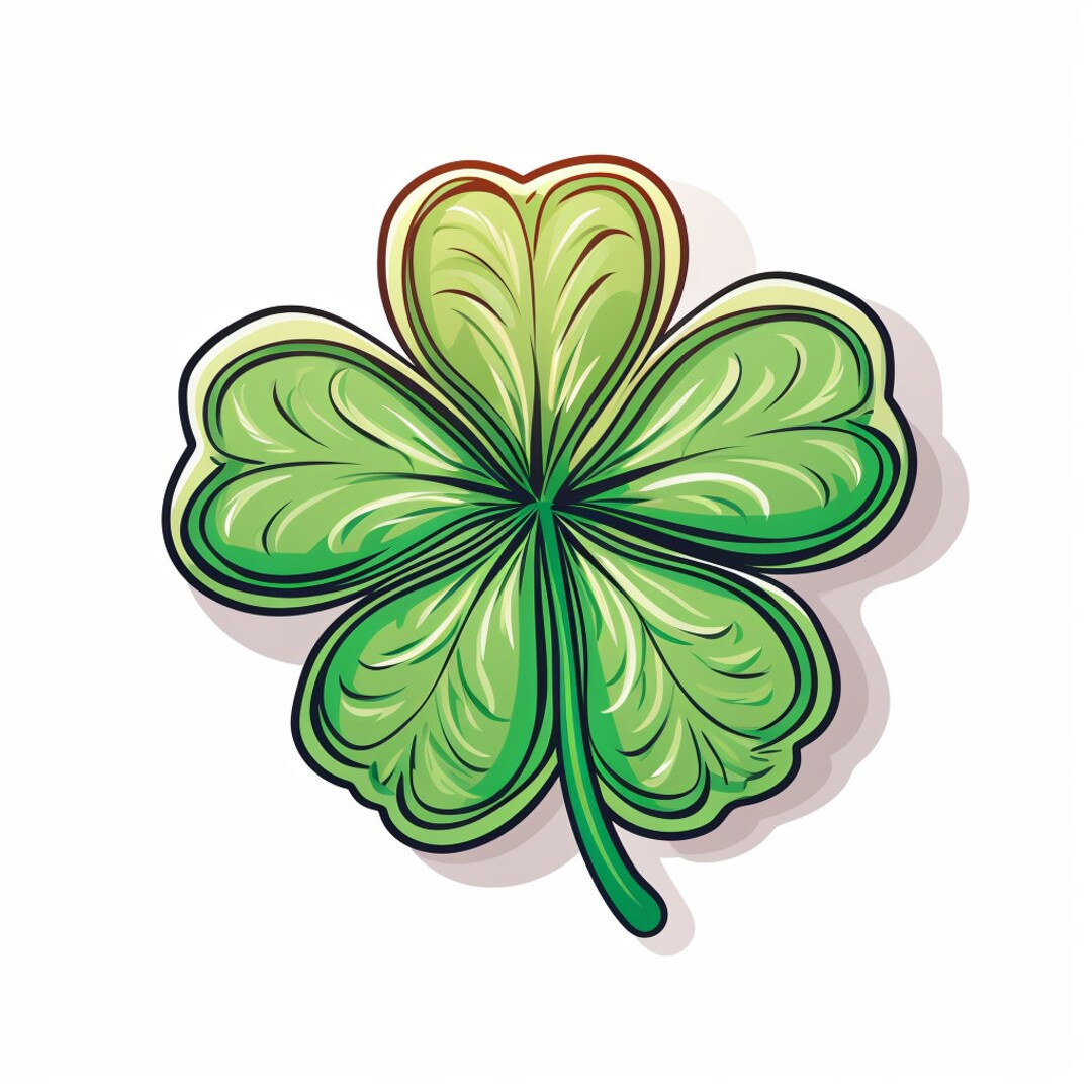 Car Sticker Sticker Clover Leaf Sticker - Etsy