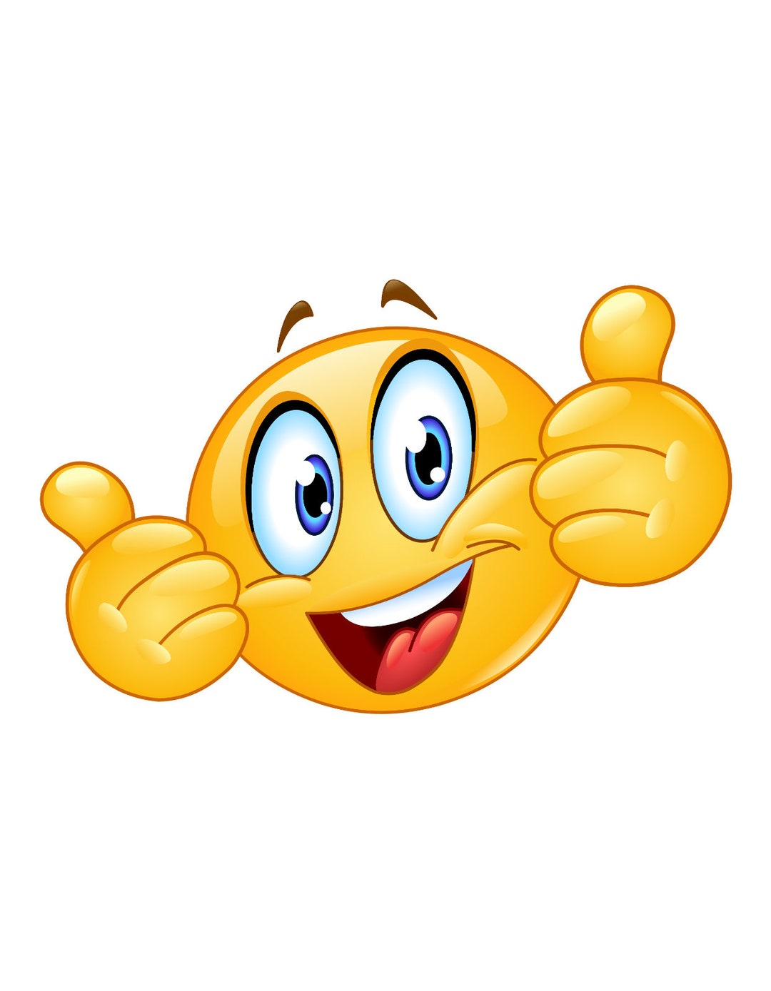 Bumper Sticker Sticker Emoji Icon Sticker - Etsy