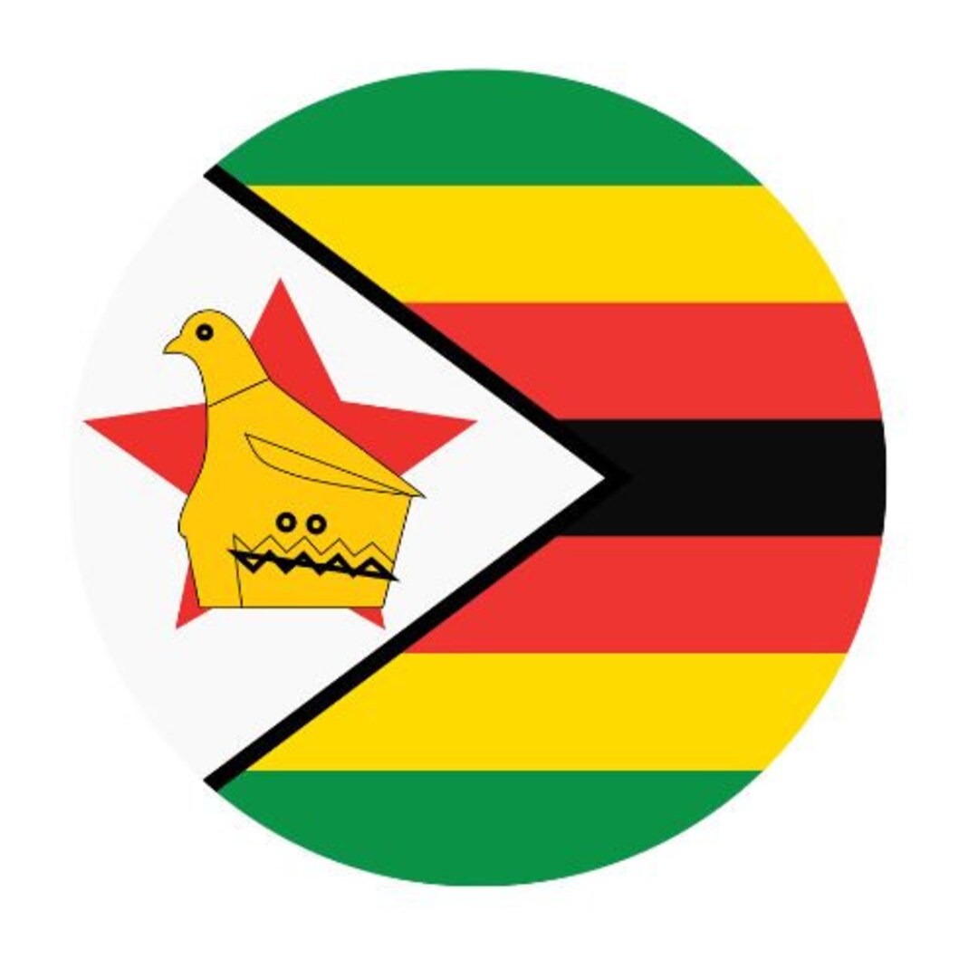 Car Sticker Sticker Flag Zimbabwe Flag Sticker - Etsy