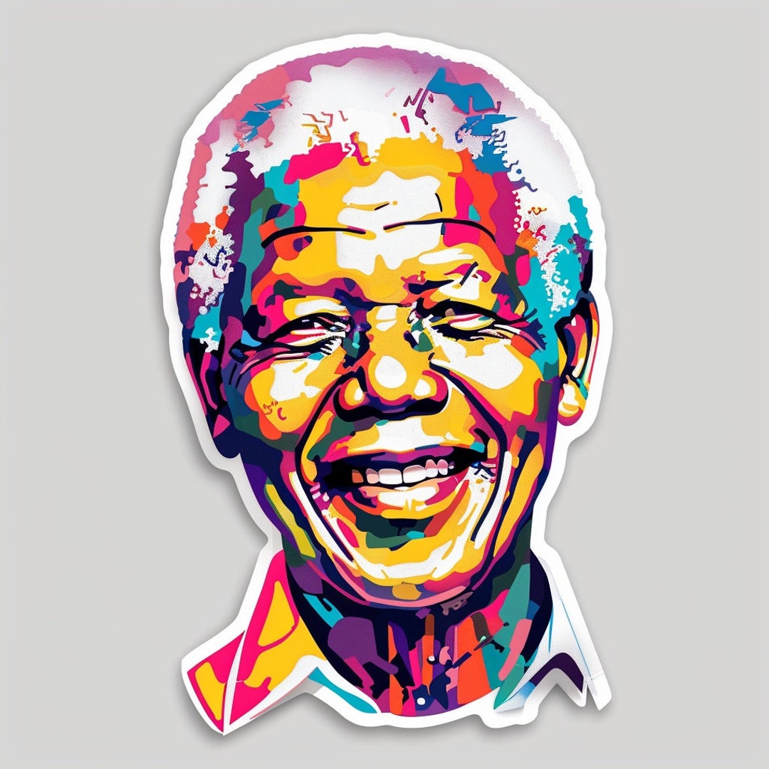 Car Sticker Nelson Mandela Sticker Weatherproof Outdoor Vinyl - Etsy