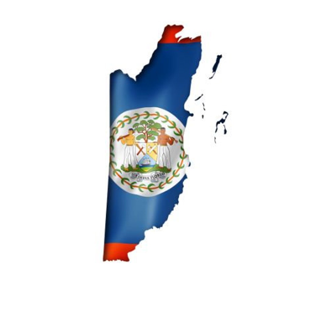 Car Sticker Flag Belize Flag Sticker Weatherproof Outdoor Vinyl Sticker ...