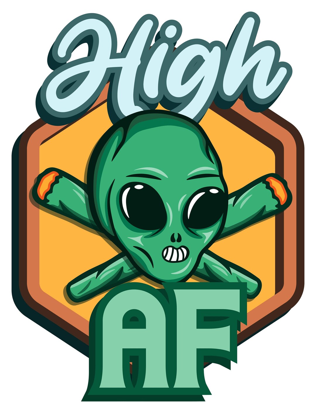 Car Sticker Smoking Weed Cannabis Sticker Weatherproof Outdoor Vinyl - Etsy
