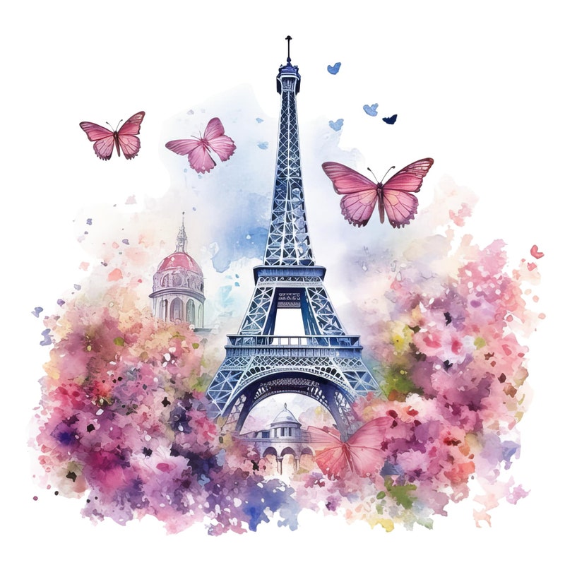 Eiffel Tower Sticker - Etsy