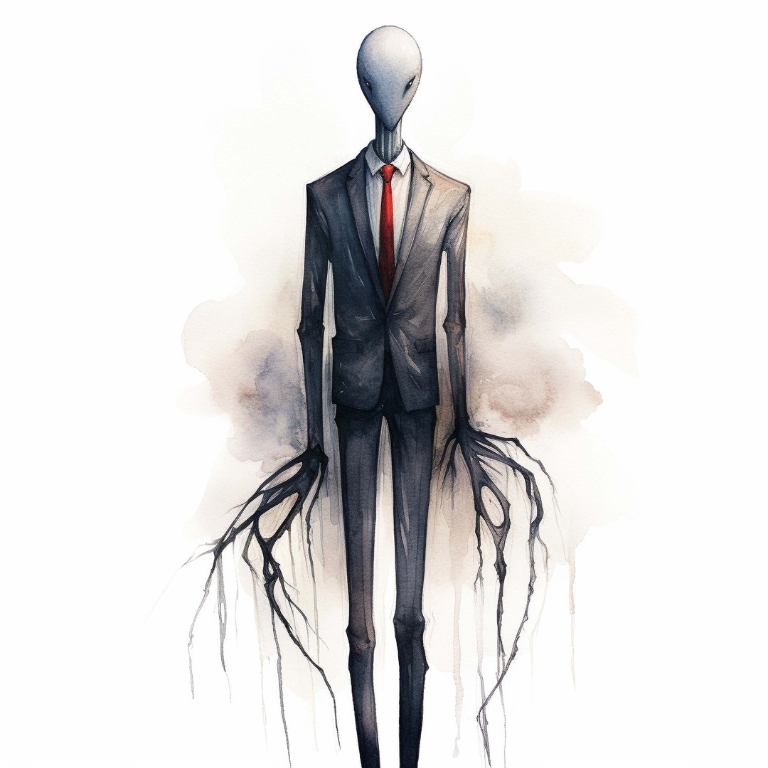 Car Sticker Slenderman Sticker Weatherproof Outdoor Vinyl - Etsy