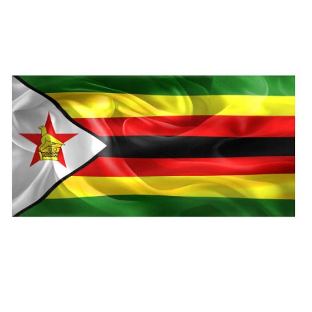 Car Sticker Sticker Flag Zimbabwe Flag Sticker - Etsy