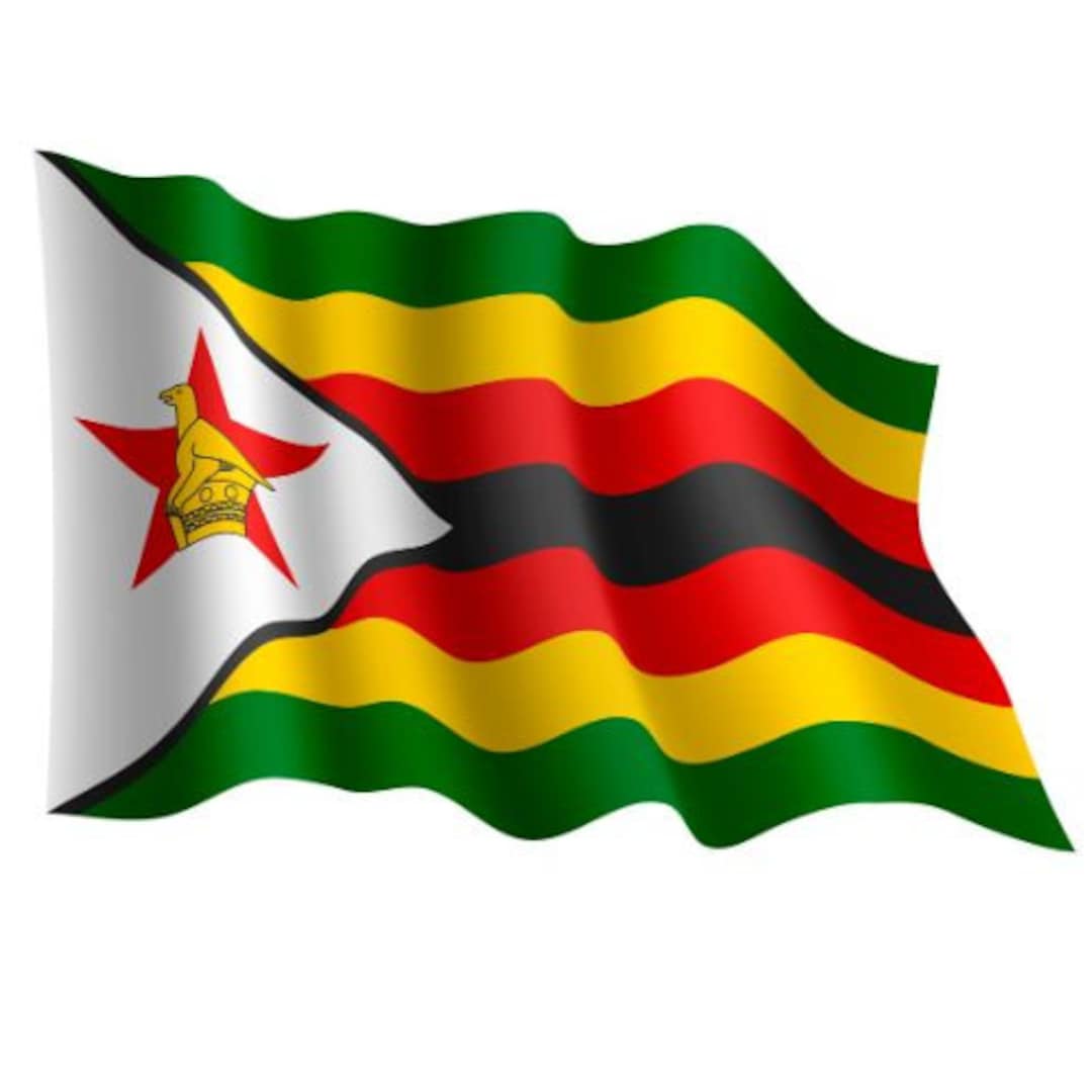 Car Sticker Sticker Flag Zimbabwe Flag Sticker - Etsy