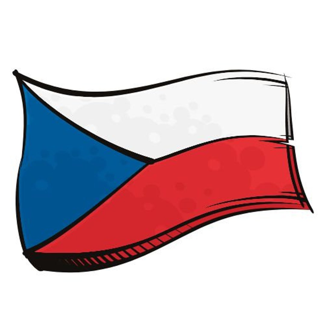 Car Sticker Sticker Flag Czech Republic Flag Sticker - Etsy