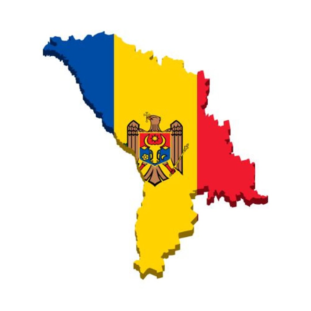 Car Sticker Sticker Flag Moldova Flag Sticker - Etsy