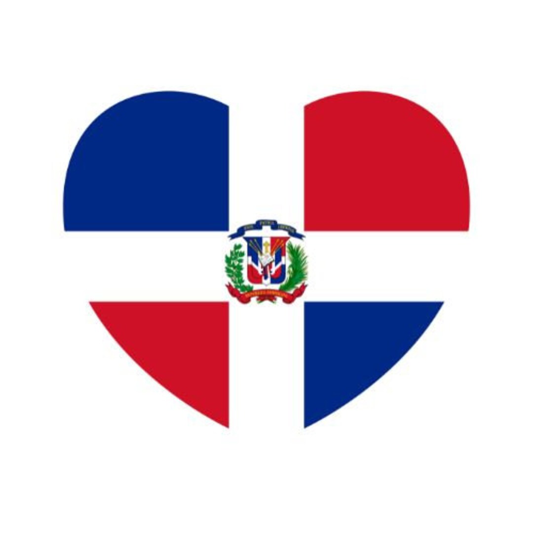 Car Sticker Flag Dominican Republic Flag Sticker Weatherproof Outdoor ...