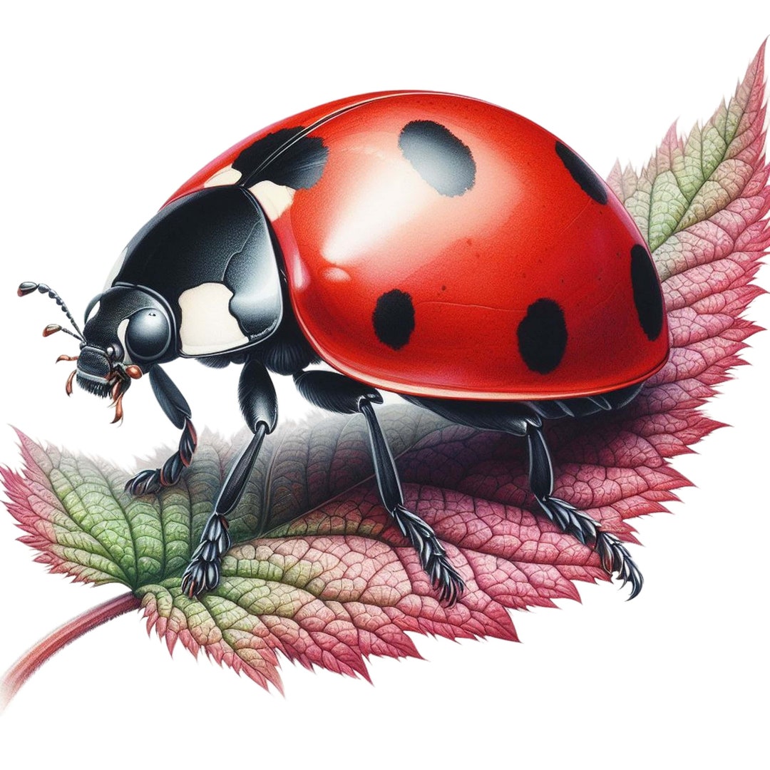 Ladybug Sticker Personalizable Outdoor Uv-resistant Vinyl Sticker Made ...