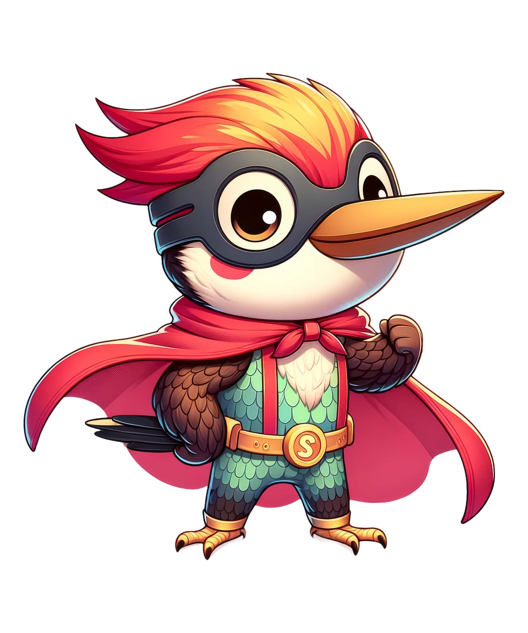 Car Sticker Superhero Bird Sticker Weatherproof Outdoor Vinyl - Etsy